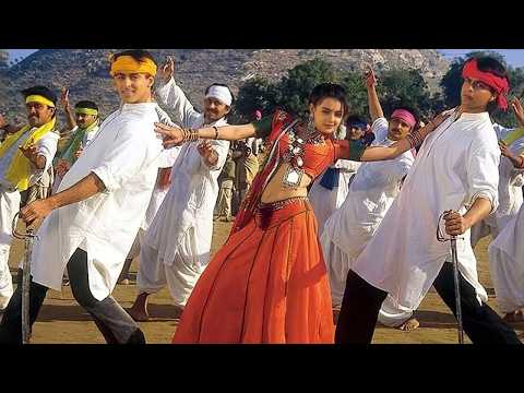 Bhangada Paale Aaja Aaja | Shahrukh Khan, Salman Khan | Karan Arjun | Sadhana Sargam