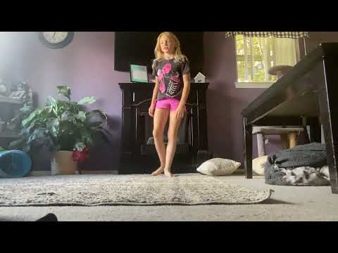 Seeing how long I can hold a handstand 