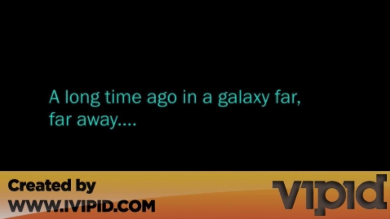 Star Text by Vipid (Star Wars Episode IX Opening Scene) - YouTube