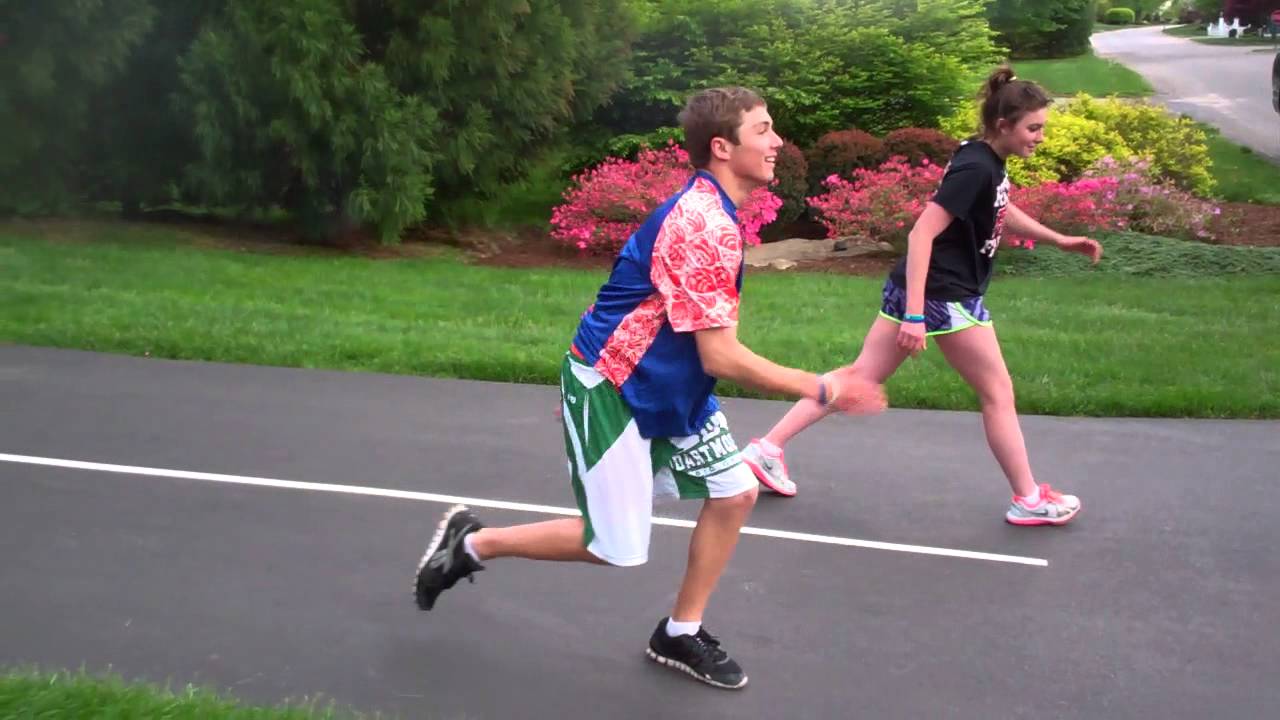 Burdenko Athlete Training - lunge hops backwards up a hill - YouTube