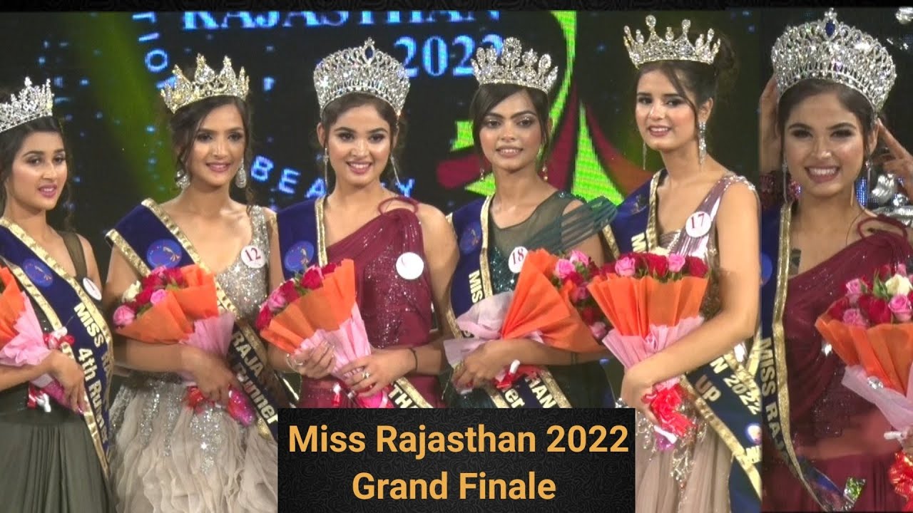 तरूशी राय ने जीता Miss Rajasthan 2022 का ताज | 1st रनरअप प्रियन सैन रही ...