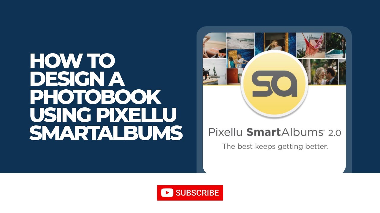 HOW TO DESIGN A PHOTOBOOK USING PIXELLU SMART ALBUM - YouTube