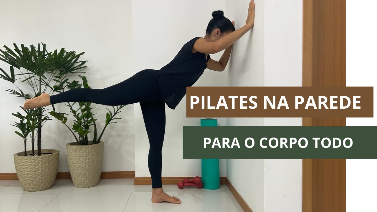 Pilates na parede FÁCIL - YouTube