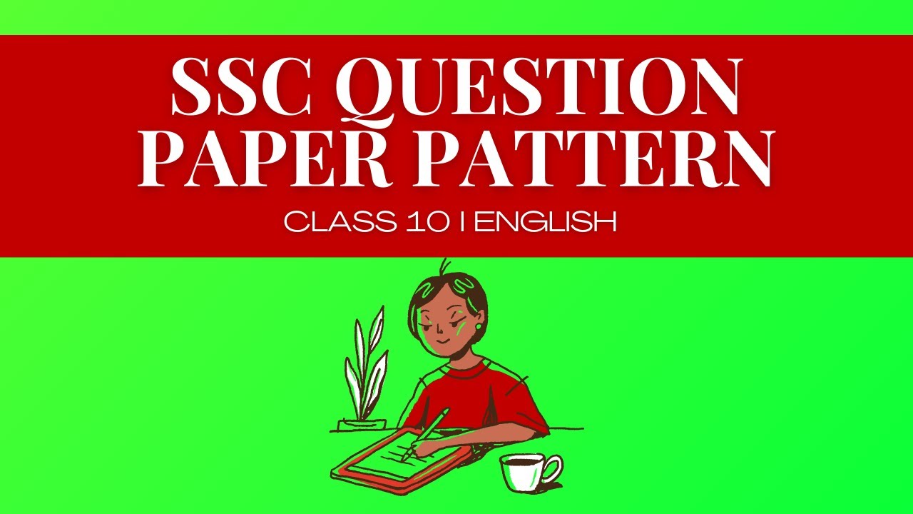 Goa Board English │ Class 10 │ SSC Question Paper Pattern - YouTube