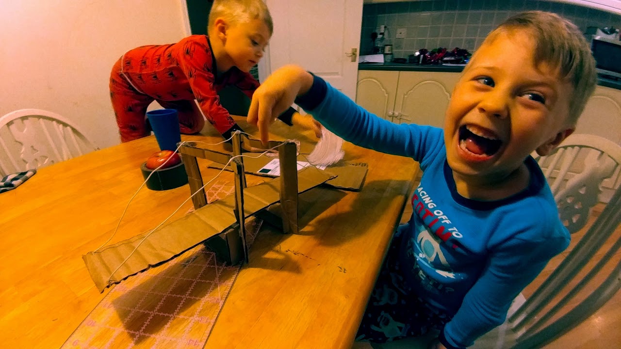 Kids STEM Project - Suspension Bridge - YouTube