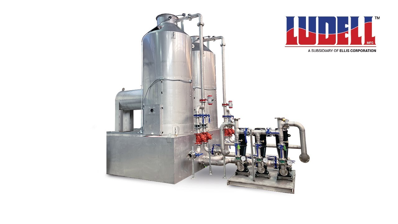 Direct Contact Water Heater by Ludell Manufacturing - YouTube