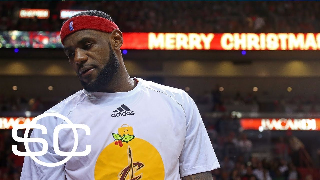 LeBron James means business on Christmas | SportsCenter | ESPN - YouTube