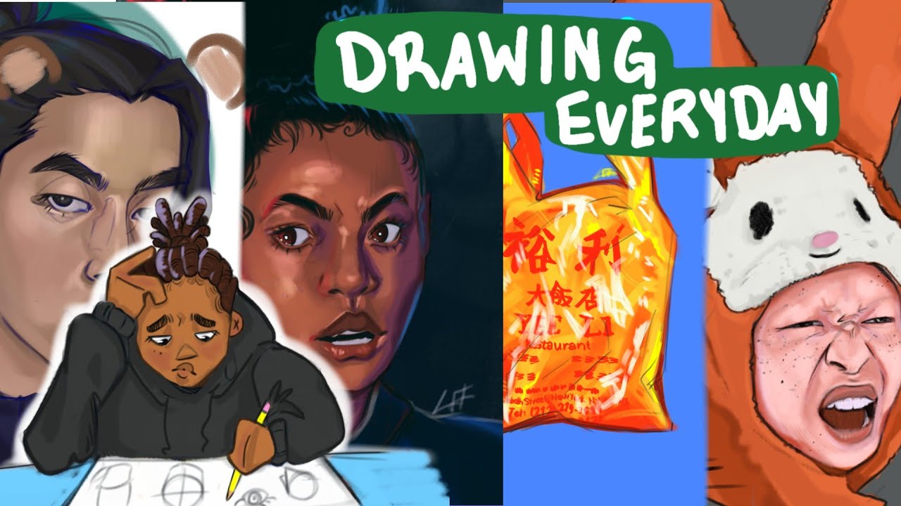 Drawing every day for a week and what I learned - YouTube