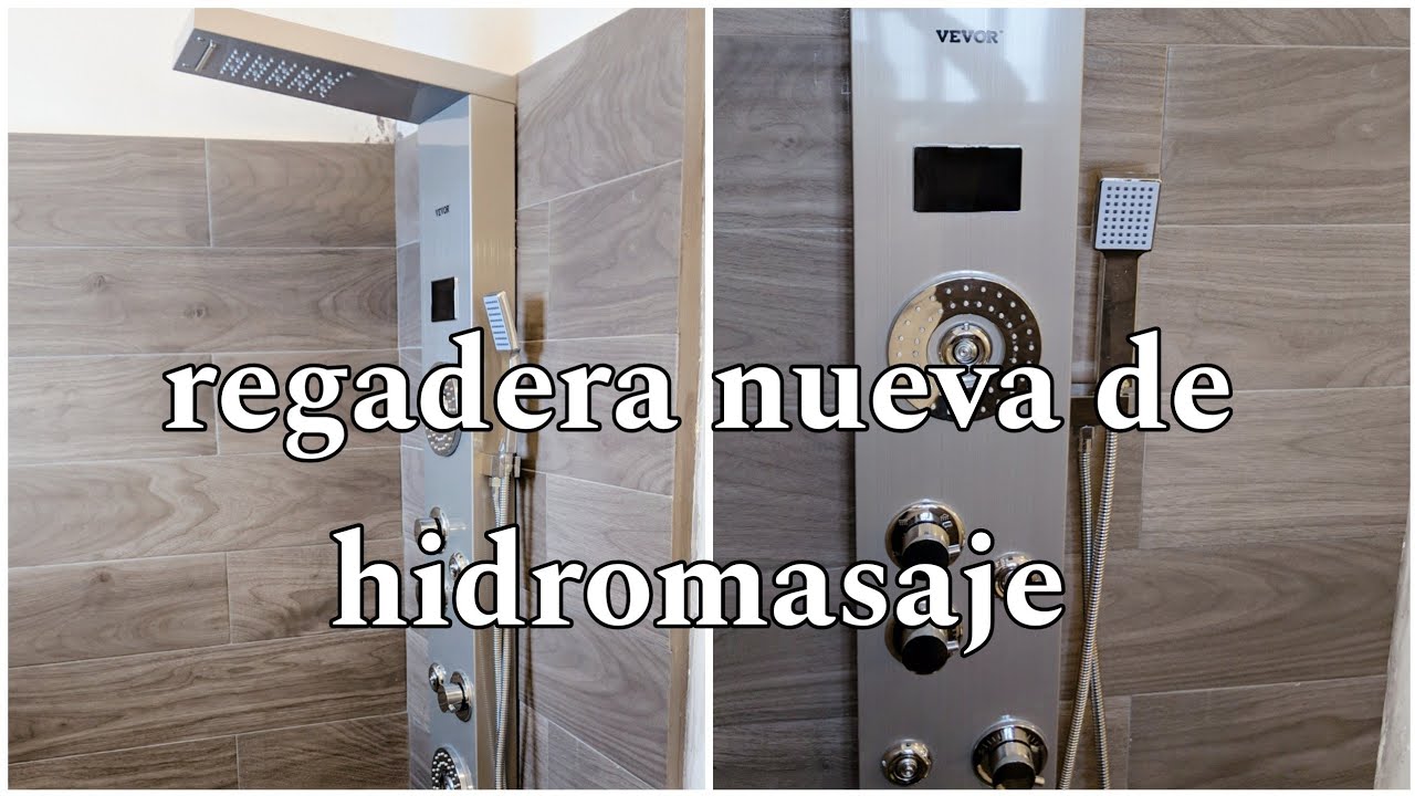 NUEVA REGADERA DE HIDROMASAJE//BAÑO DE LUJO//SEGUIMOS CON LOS CAMBIOS ...