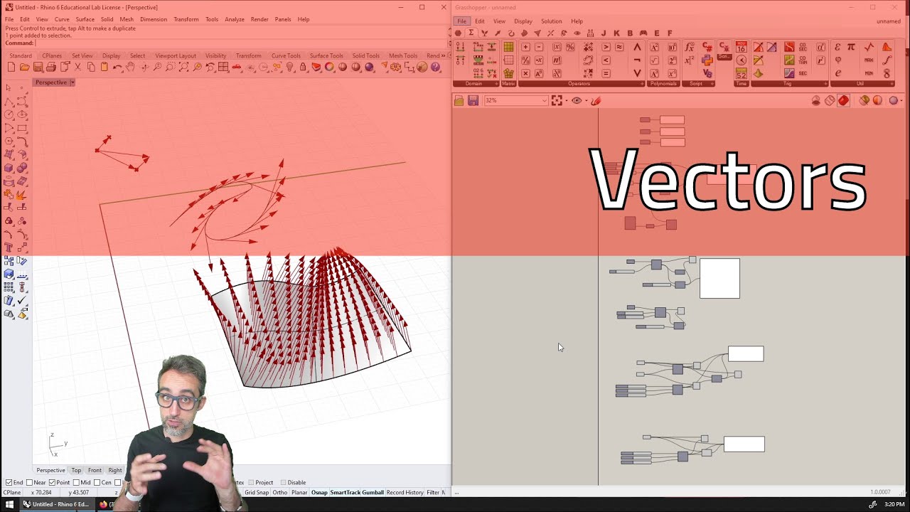 6.1 Vectors - Intro to Parametric Modeling - YouTube