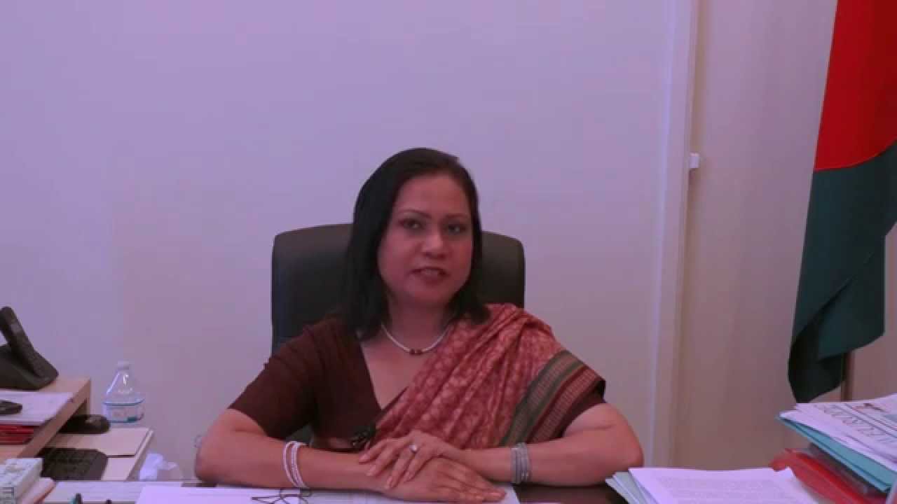 Bangladesh Ambassador in Belgium, Ms. Ismat Jahan speaks on BASUG - YouTube