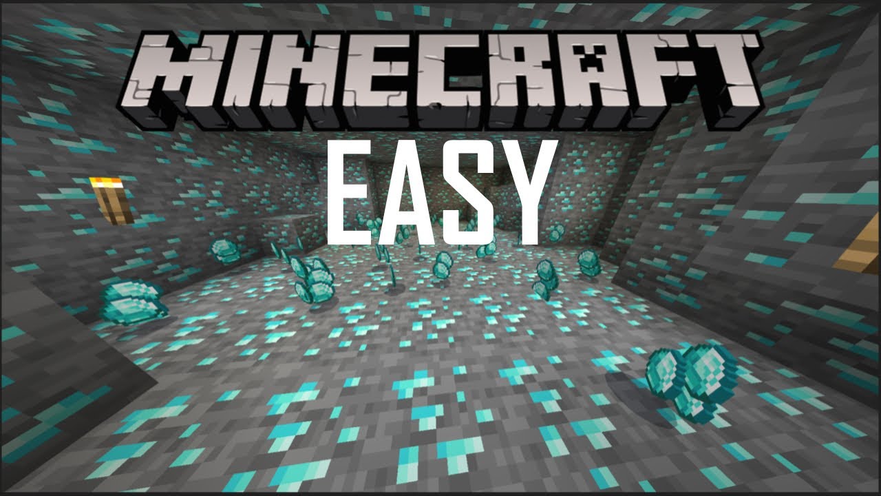 MINECRAFT INFINITE DIAMOND SEED *NOT CLICKBAIT* - YouTube