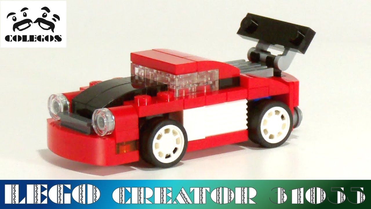 Lego Creator 31055 Red Racer - Lego Speed Build - YouTube