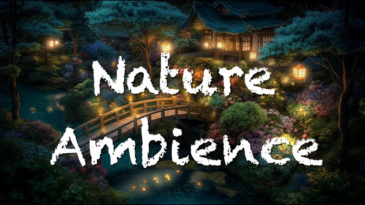 【2-hour】nature sounds in Japanese forest, ambience for sleep meditation ...