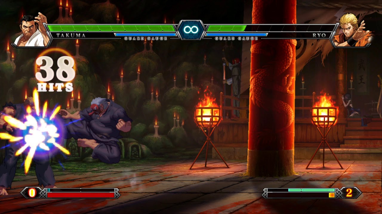 KOF XIII: Takuma Drive Combo 1 - YouTube