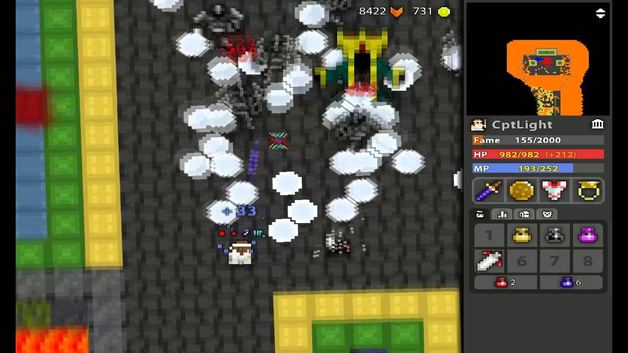 [RotMG] Shatters - Soloing third with paladin. - YouTube