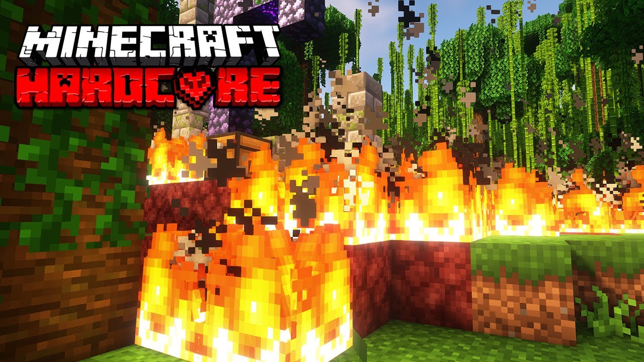 Forest Fires Everywhere | Minecraft 1.21 Hardcore | Episode 5 - YouTube