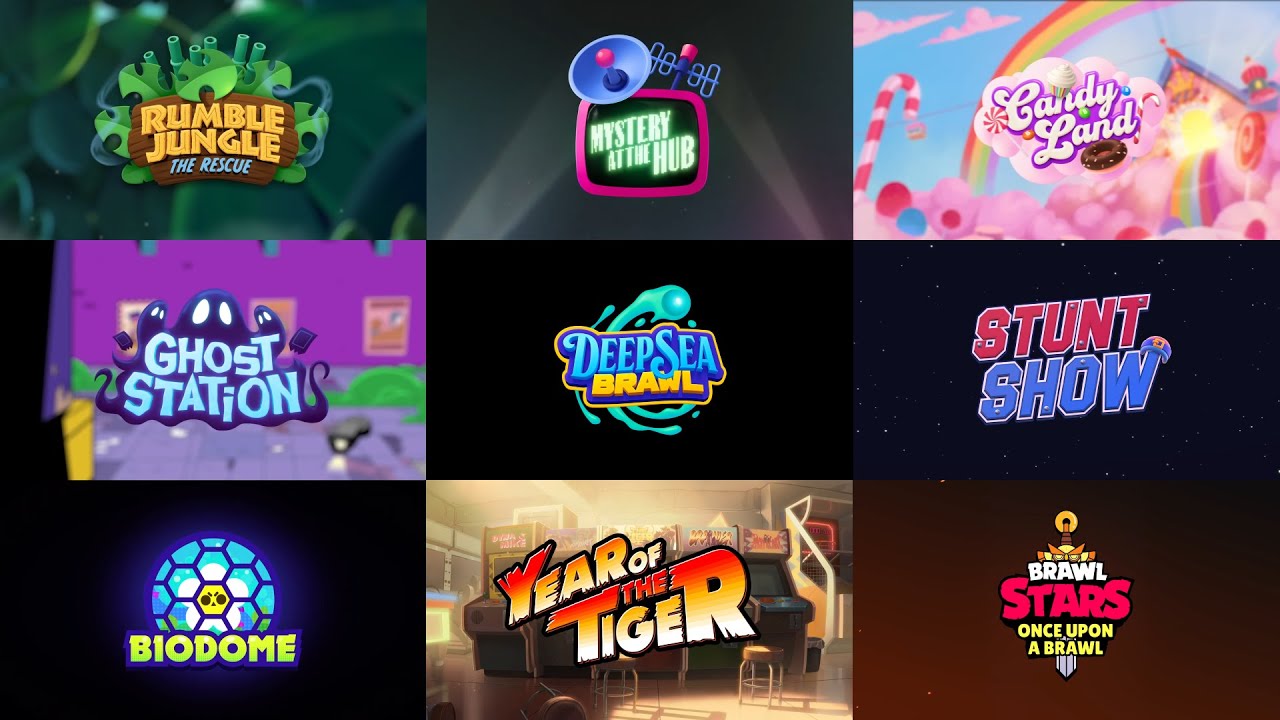 All Brawl Stars Season Animations! - YouTube