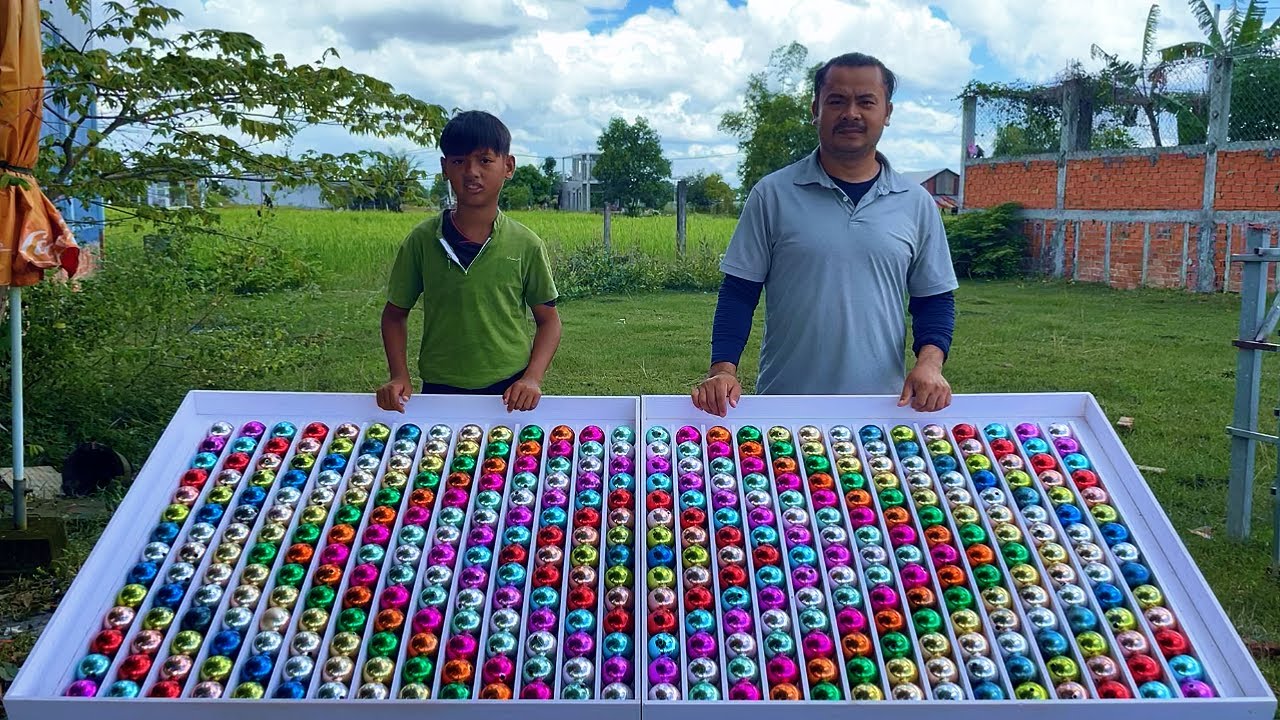 full-color ball sorting is very smart and smooth - YouTube