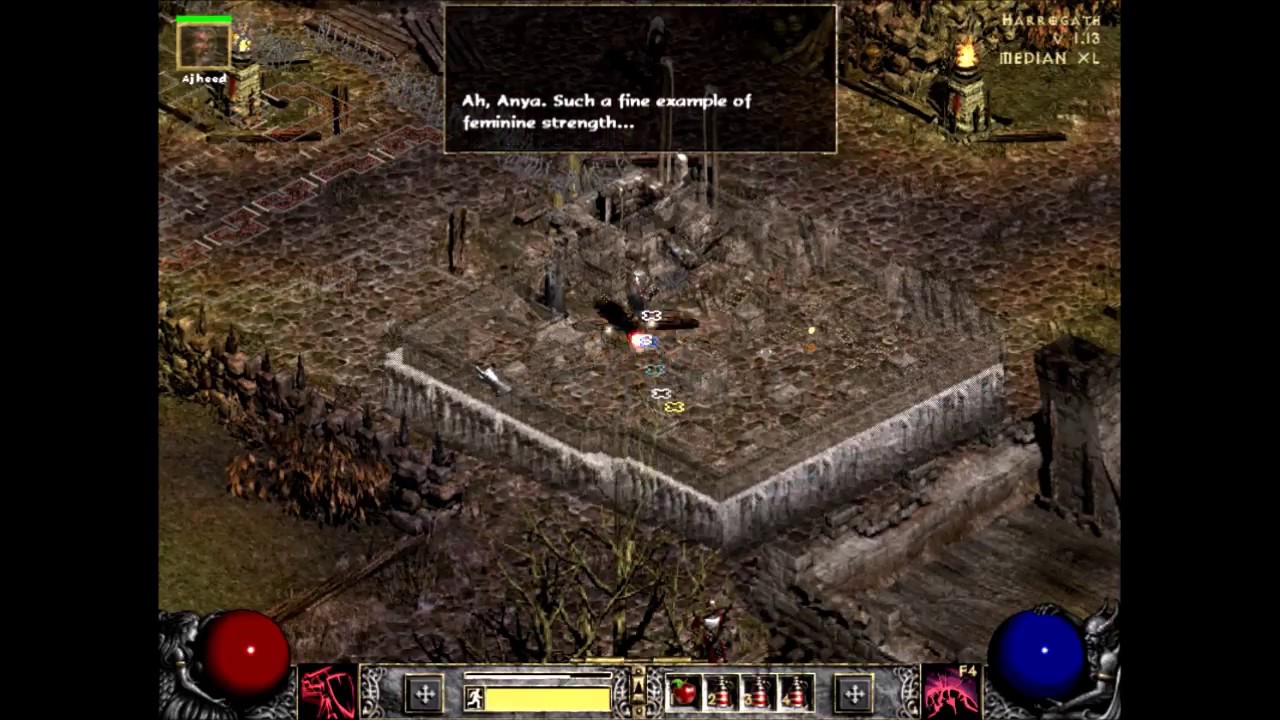 Deckard Cain Talks about Anya OH MY - Diablo II - YouTube