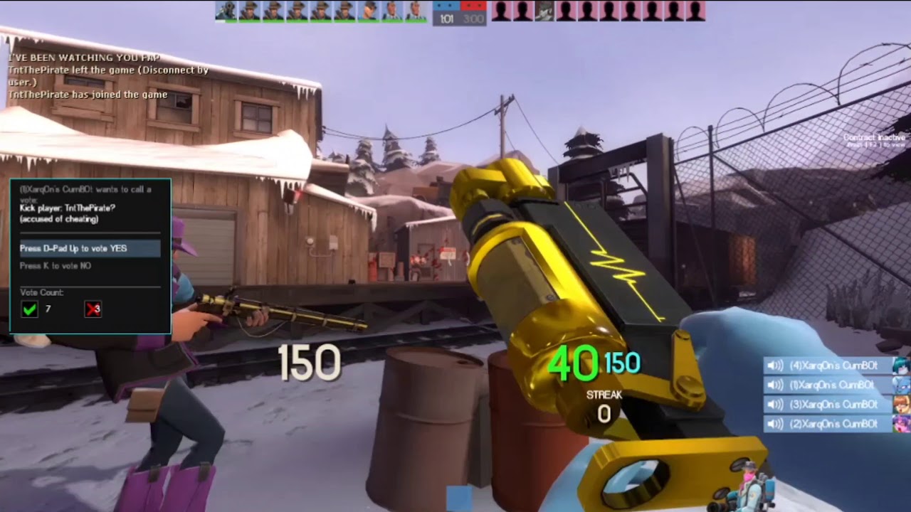 TF2 - XarqOn's CumBOt (new cheating bot) - YouTube