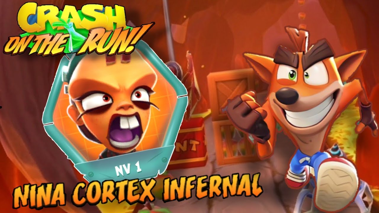 Nina Cortex Infernal (Bossfight) - Crash Bandicoot: On The Run - YouTube