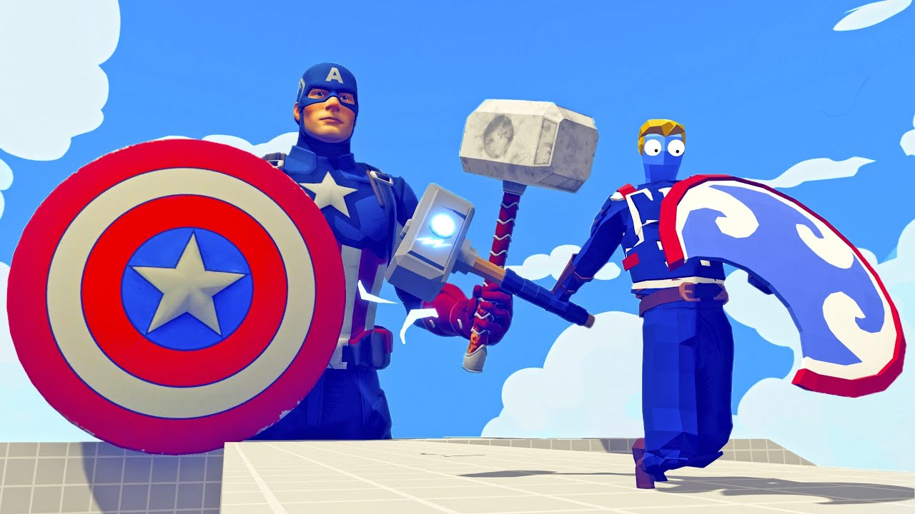 CAPTAIN AMERICA vs. EVERY UNIT | TABS - Totally Accurate Battle ...