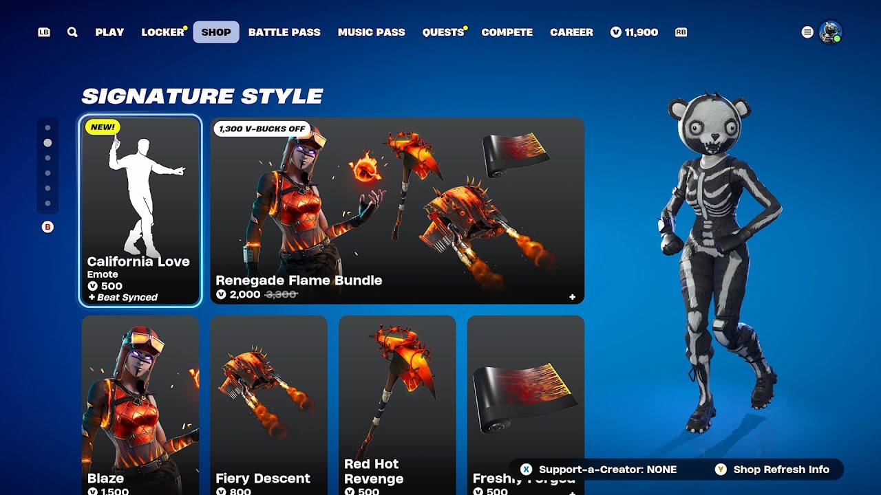 FORTNITE BUYING CALIFORNIA LOVE EMOTE - YouTube