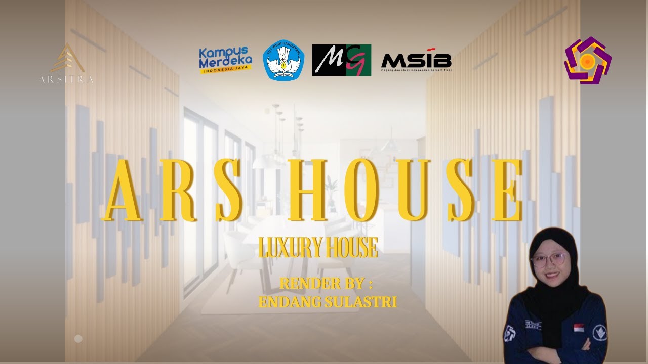 ARS HOUSE || Render By : Endang Sulastri || STUDI INDEPENDENT - #msib6 ...