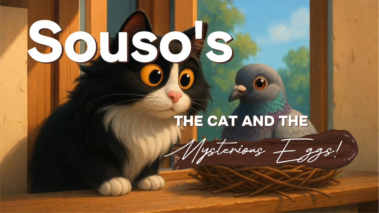 Souso the Cat and the Mysterious Eggs! - YouTube