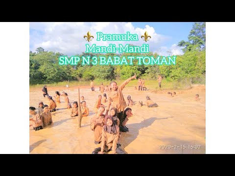 Heking mandi-mandi SMP NEGERI 3 BABAT TOMAN ⚜️✨❤️
