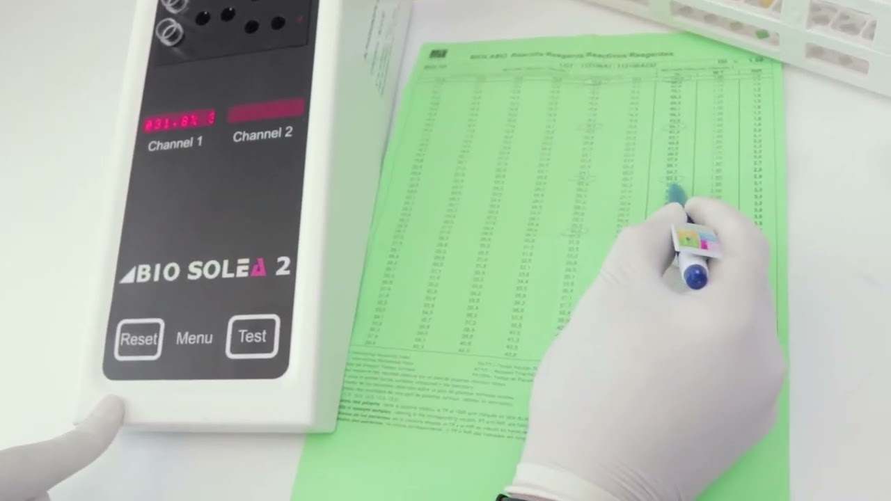 BIO SOLEA 2 - COAGULOMETRE 2 CANAUX - BIOLABO FRANCE - P4 - YouTube