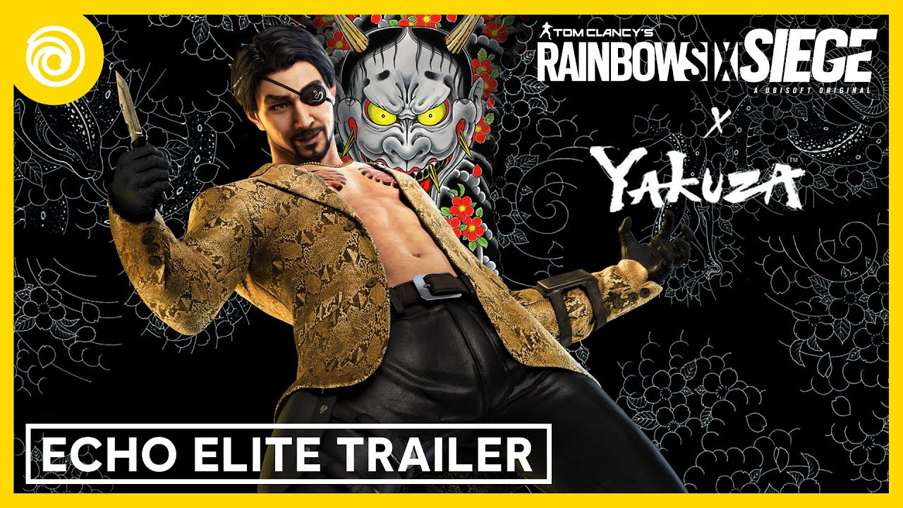 Rainbow Six Siege: Echo Elite Set - Yakuza's Goro Majima - YouTube
