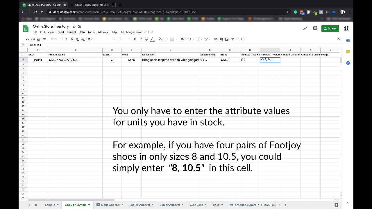 Online Store Inventory Builder - YouTube
