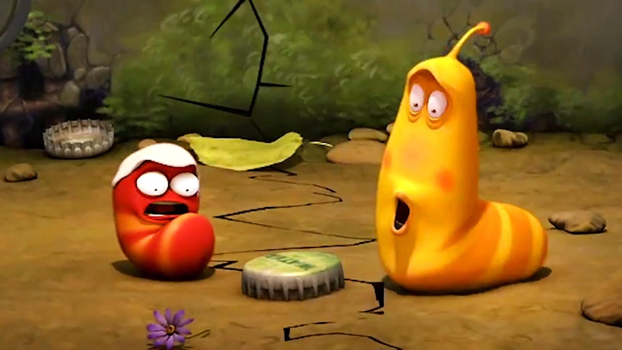 Larva Earthquake, Funny Animated Cartoon for Kids - YouTube