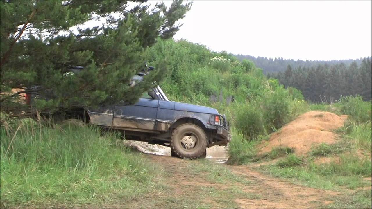 Hard off-road ride with Range Rover Classic VM 2.4TD - YouTube