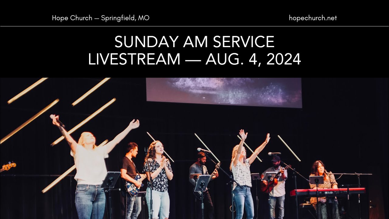 Hope Church Live | Sunday Service - YouTube