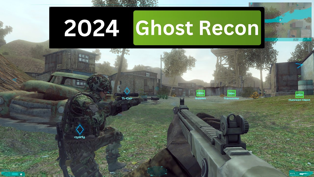 Tom Clancy's Ghost Recon Advanced Warfighter 2 Multiplayer in 2024 ...