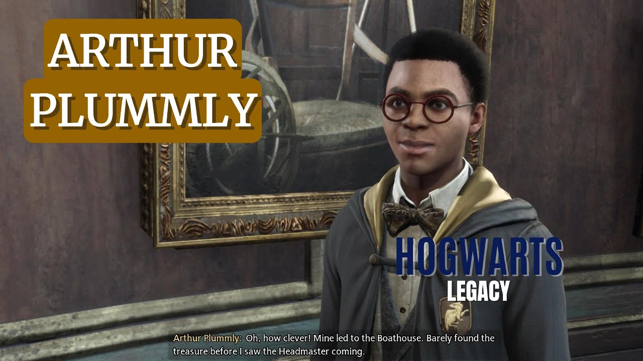 Arthur Plummly | Side Quest | Hogwarts Legacy - YouTube