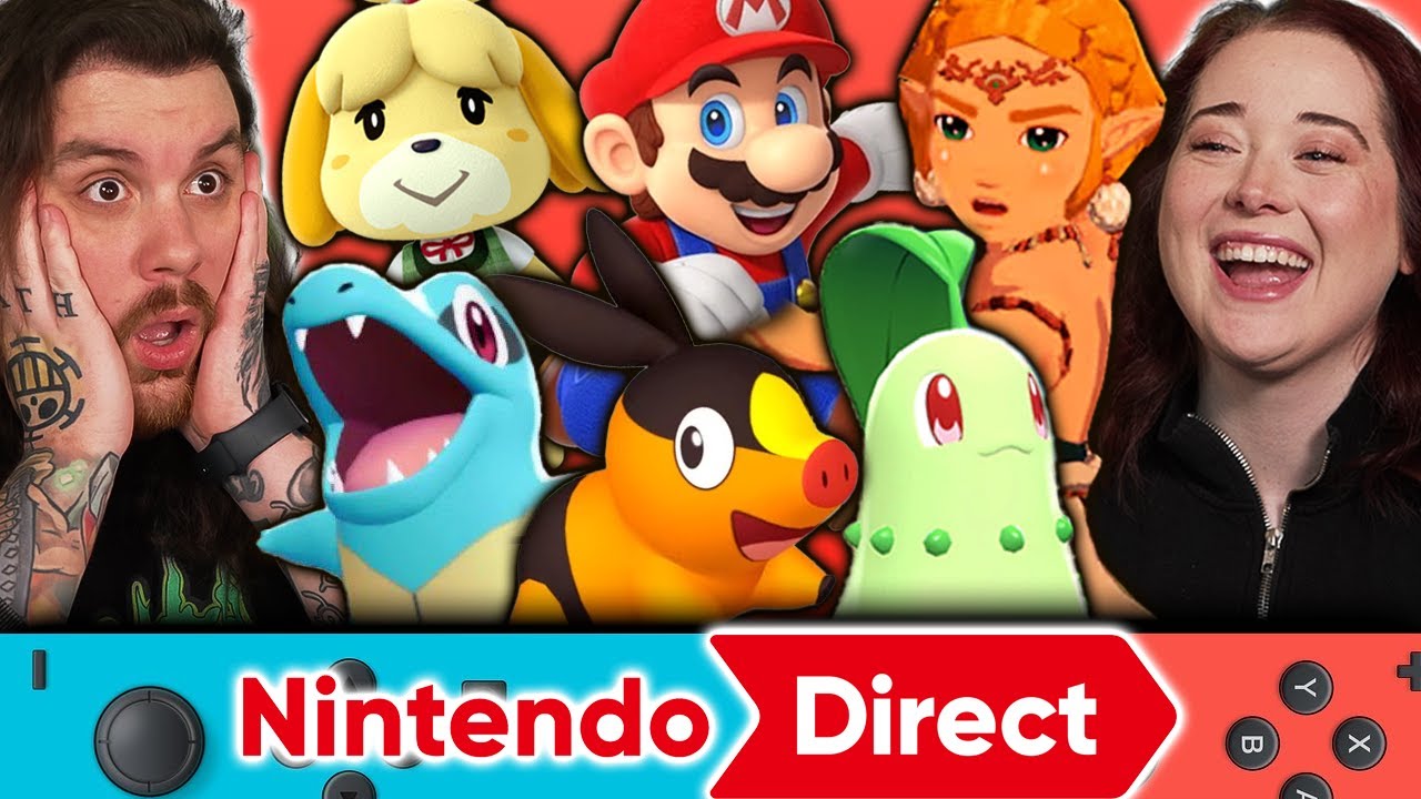 NINTENDO DIRECT LIVE REACTION - YouTube