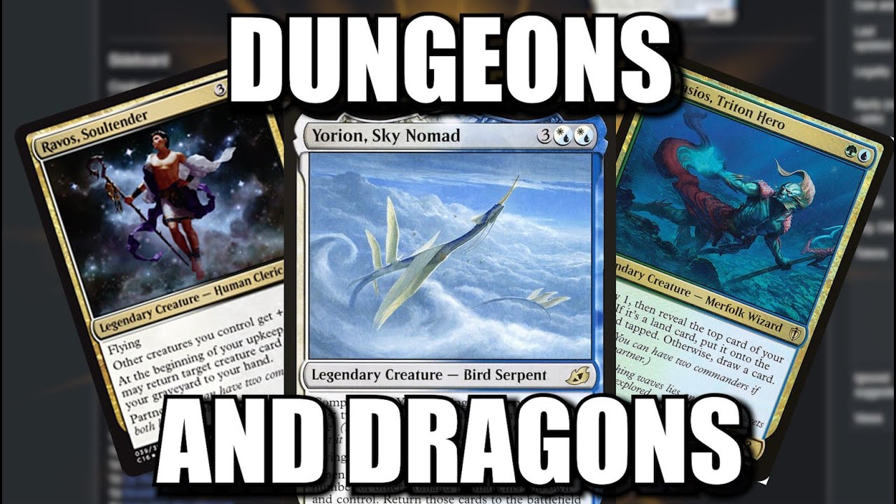 I made a Dungeons & Dragons themed MTG Deck - YouTube