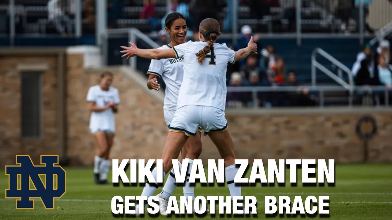 Kiki Van Zanten Gets Another Brace For Notre Dame - YouTube