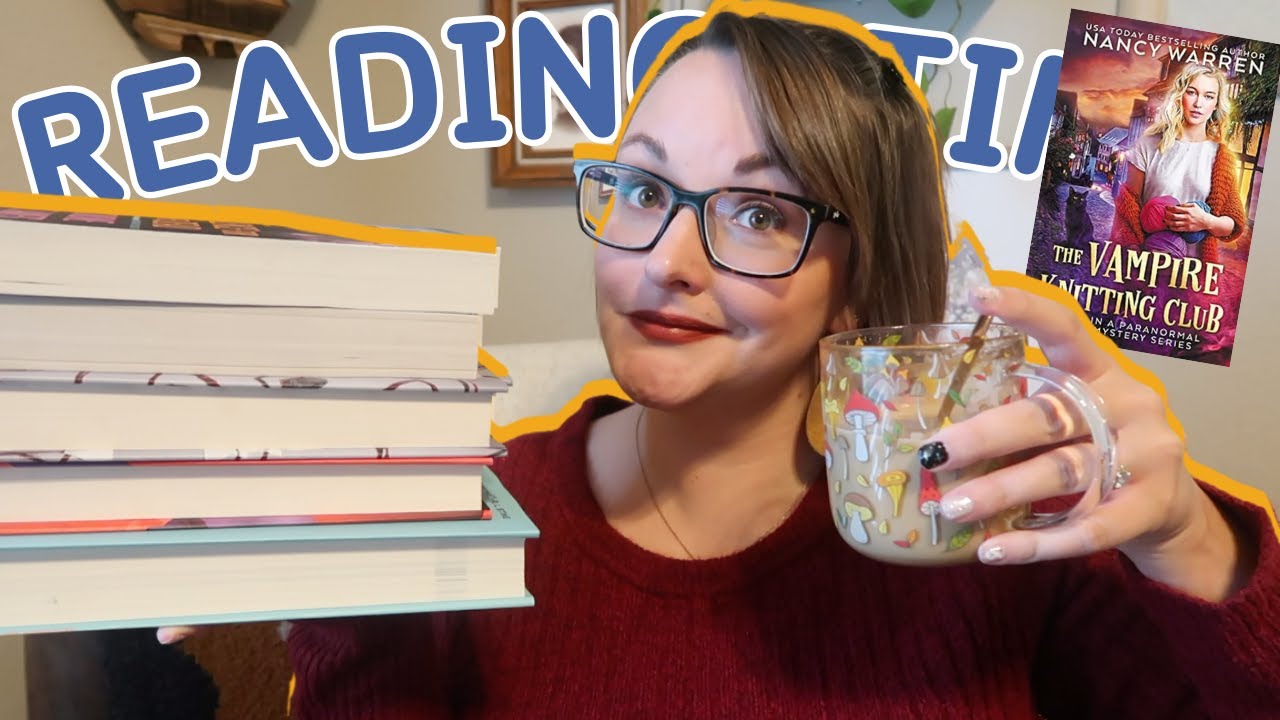 Vampire Knitting Club Obsession & 150 books?! - YouTube