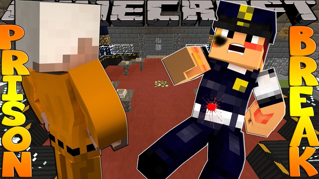 Minecraft PRISON BREAK - SCUBA STEVE GETS BEATEN UP!!! - YouTube