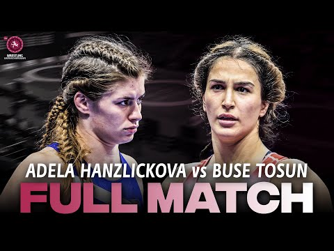 Buse TOSUN (TUR) vs. Adela HANZLICKOVA (CZE) | 2024 Seniors European Championships | 1/2 | WW 68Kg
