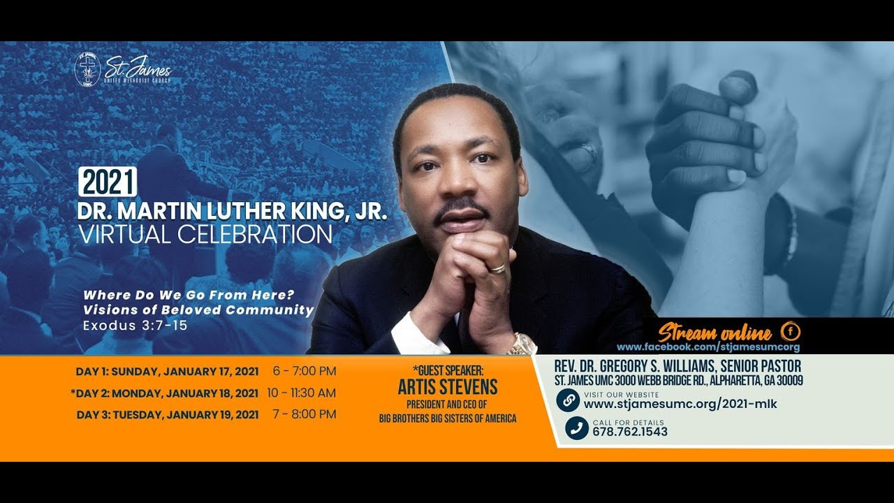 Dr. Martin Luther King, Jr. Celebration Tuesday, January 19, 2021 St ...