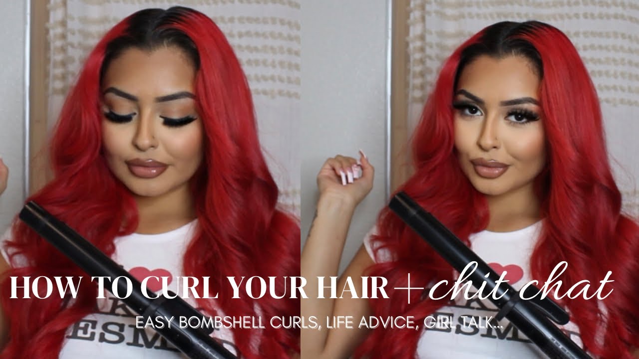 HOW TO CURL YOUR HAIR: BOMBSHELL CURLS - YouTube