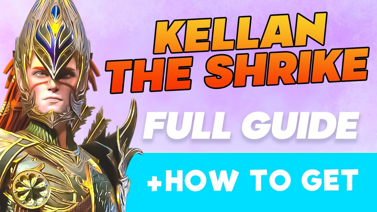 Kellan the Shrike Raid Shadow Legends 💪Best Builds Skills Masteries💪 ...