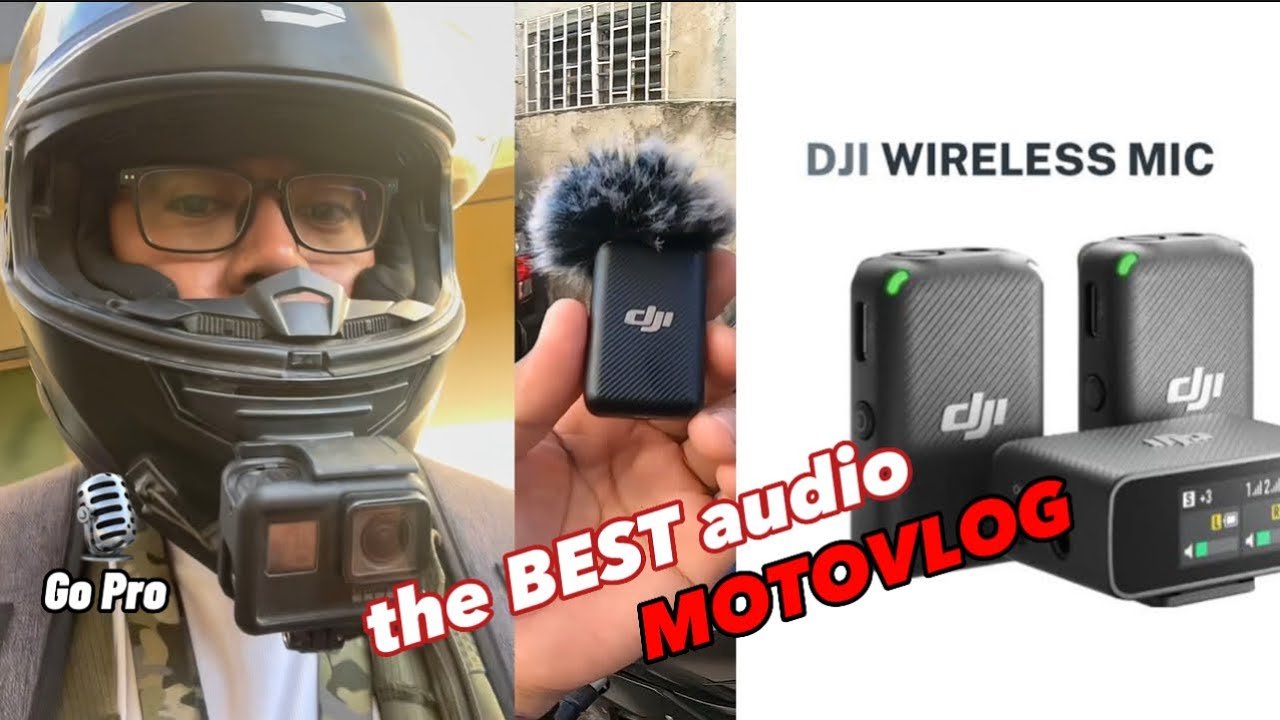 DJI Wireless Mic for MOTOVLOG | The BEST Wireless Microphone | w ...