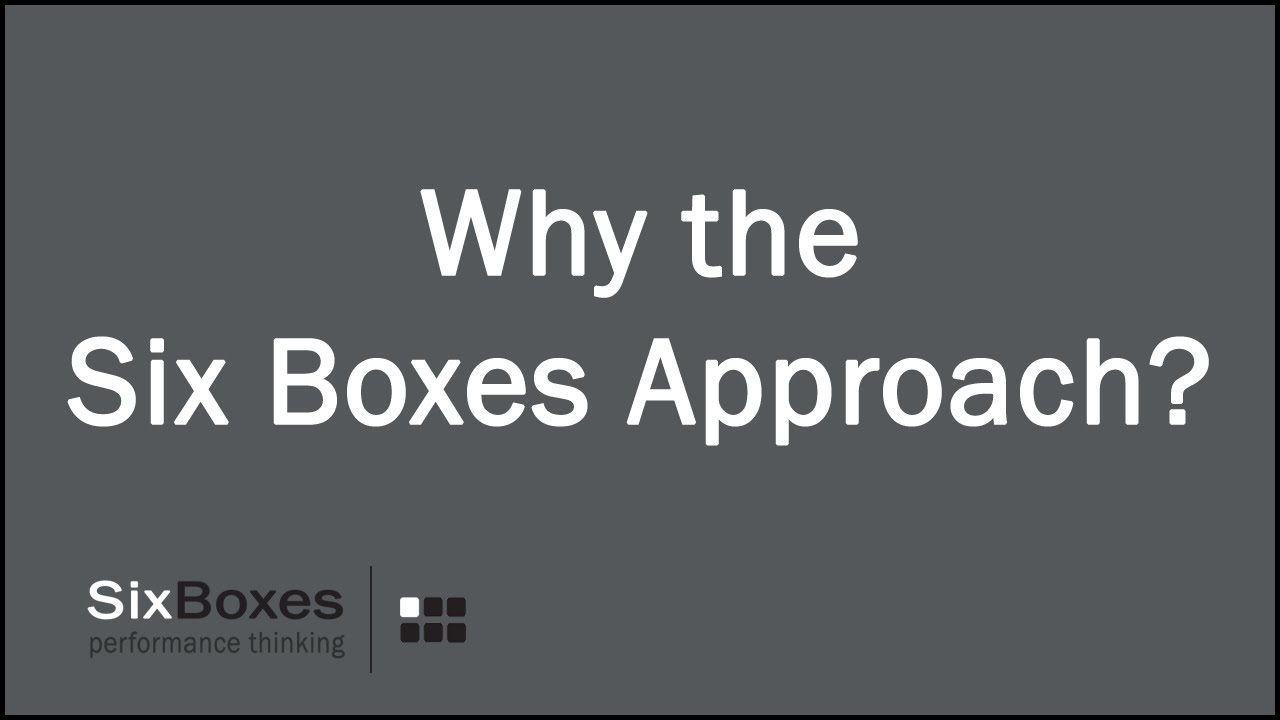 Why the Six Boxes Approach? - YouTube